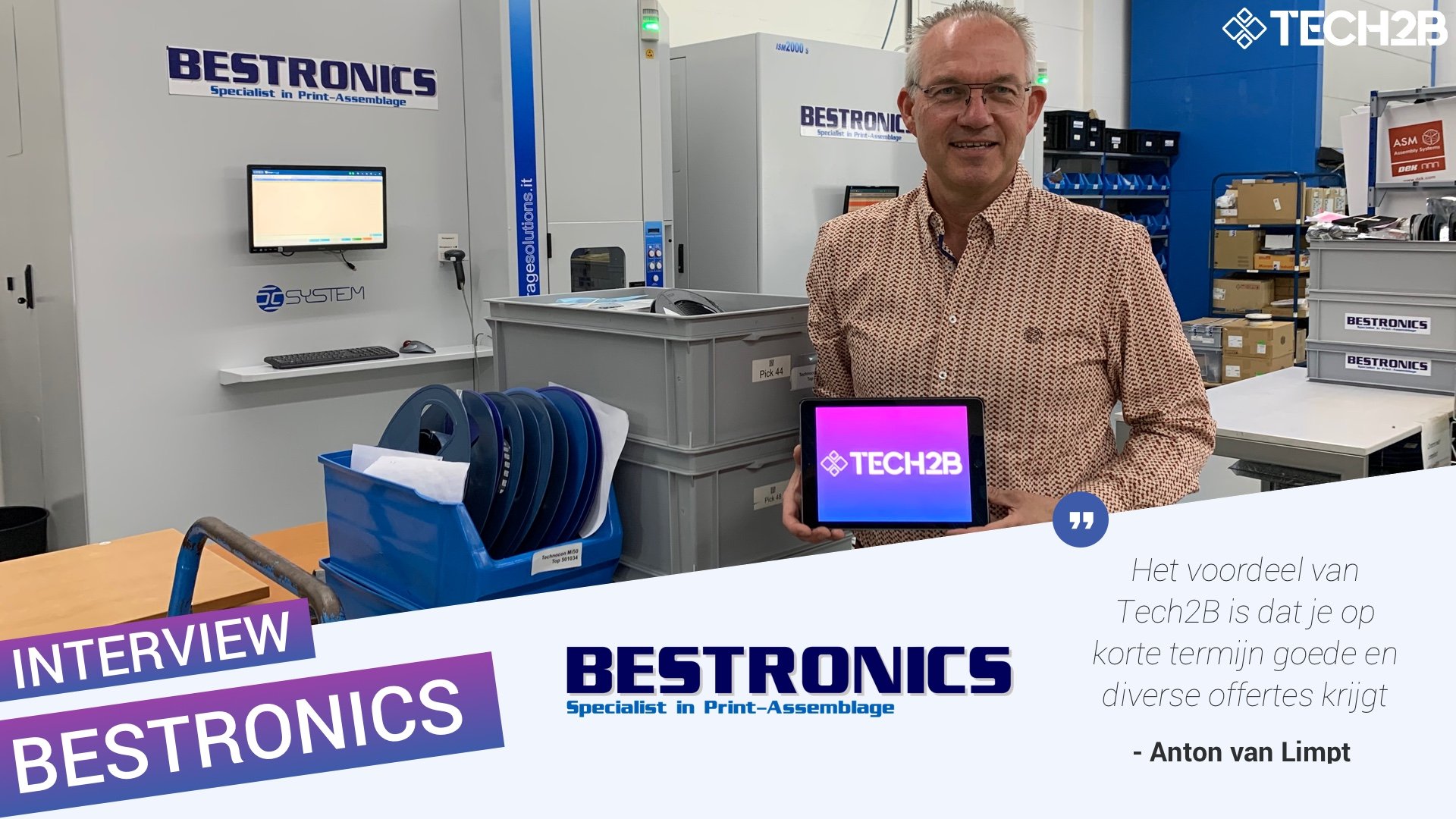 How Tech2B contributes to efficiency: Success formula from Bestronics